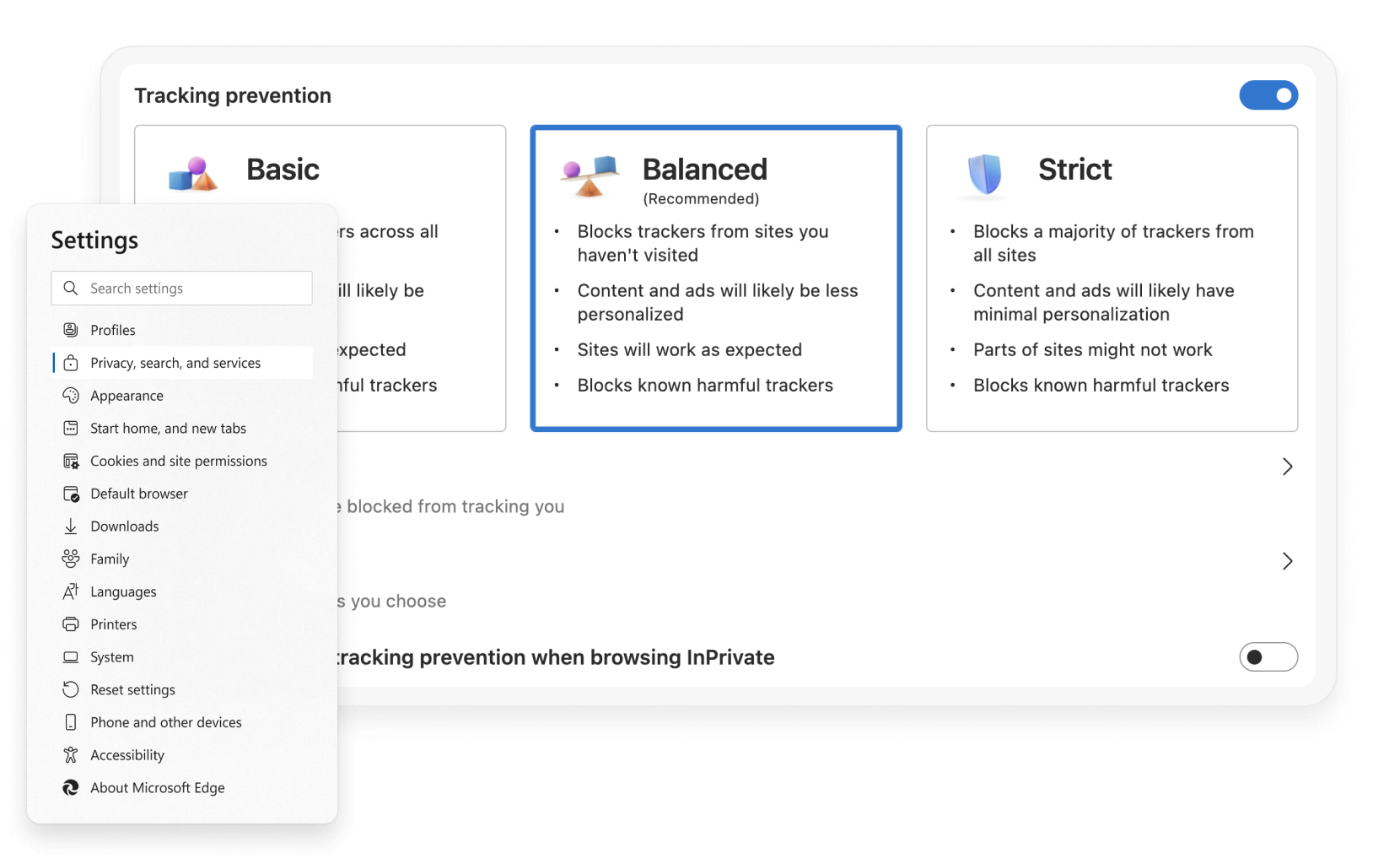 Tracking prevention | Microsoft Edge Tracking prevention | Microsoft Edge