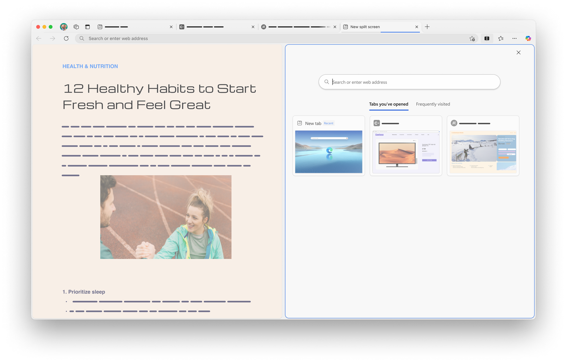 Spoznajte Microsoft Edge v računalniku Mac | Microsoft Edge